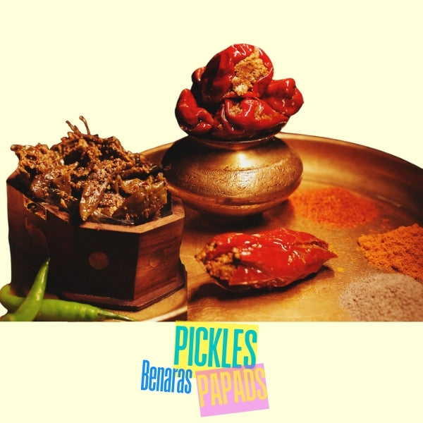 Benaras' Legendary Pickles & Aloo Papad - Order online at IndyGood