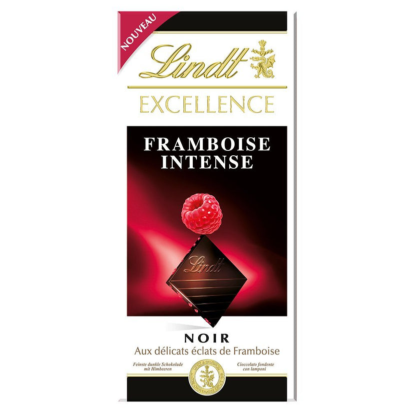 Lindt Excellence Raspberry Chocolate - 100 G – IndyGood