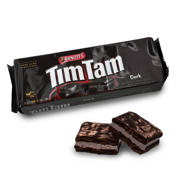 Arnott's Australia Tim Tam Dark Made With Irresistible Real Chocolate ...