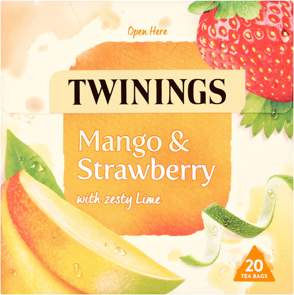 Twinings Mango, Strawberry & Lime Tea – Imported Limited Edition – IndyGood